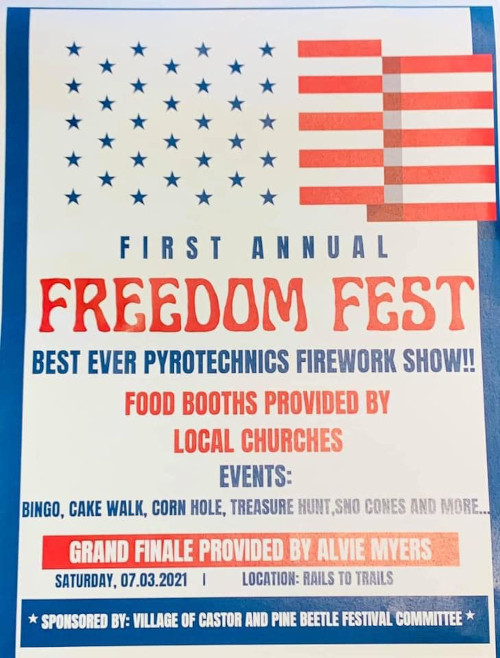 Castor’s First Annual Freedom Fest Set for July 3rd | Bienville Parish ...