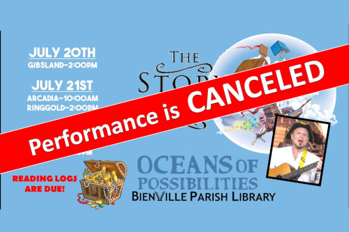 Sean Driscoll and the Story Ship Performances Canceled at all Bienville ...