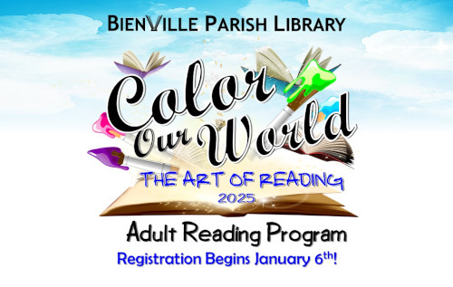 Bienville Parish Library invites adults to “Color Our World” in 2025 ...